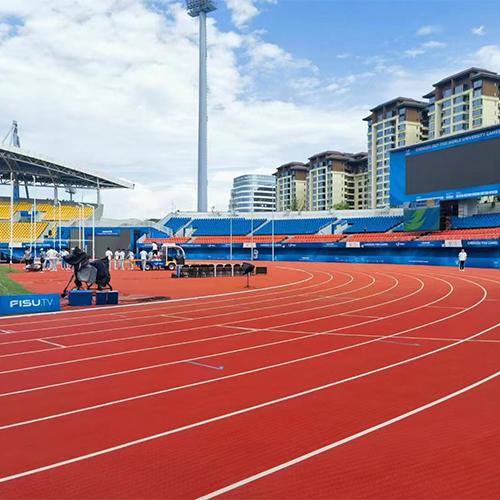 Professional competition grade prefabricated running track Manufacturer ...
